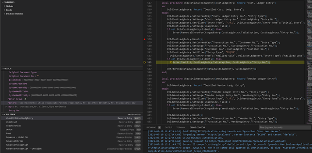 Event Request Reversal Transactions In Currency · Issue 14064