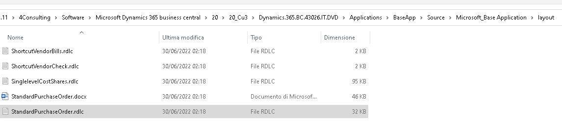 Layout RDLC rep. 1322 "Standard Purchase - Order" is Empty · Issue #19352 · microsoft ...