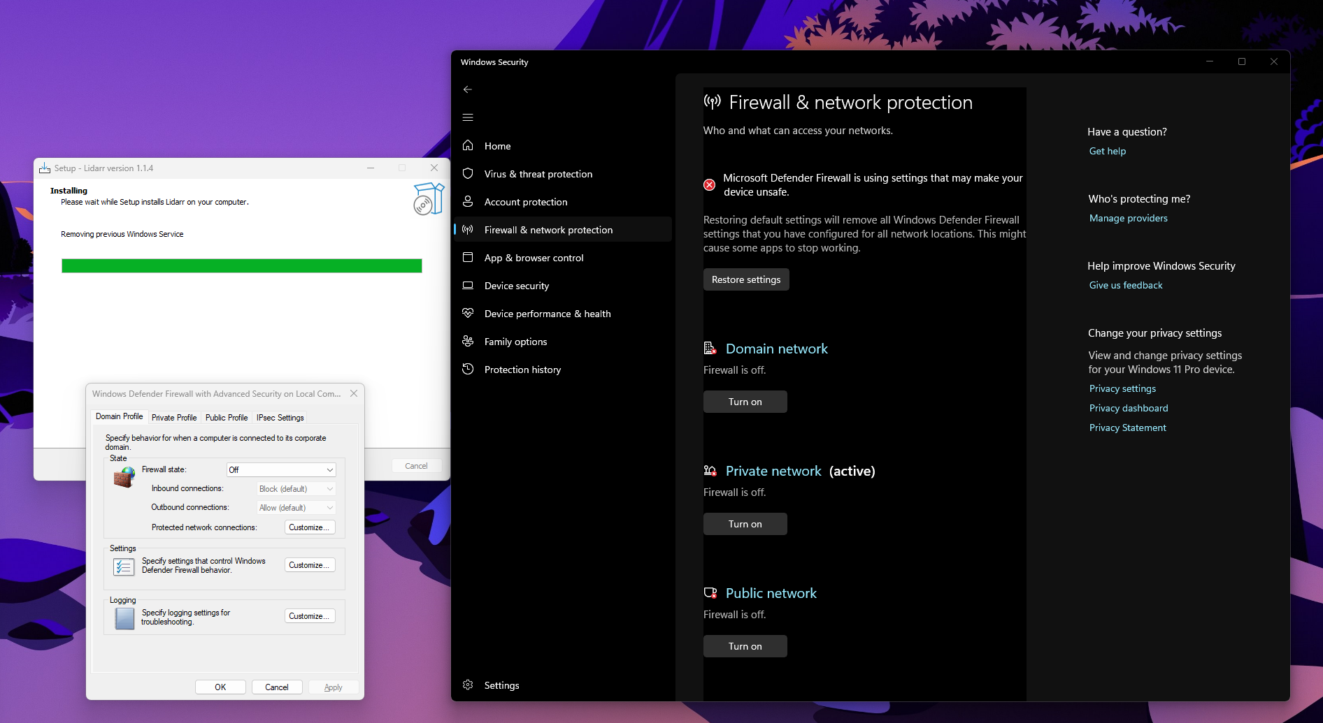 Installer stuck at "removing Windows service" · Issue #3654 · Lidarr/Lidarr · GitHub