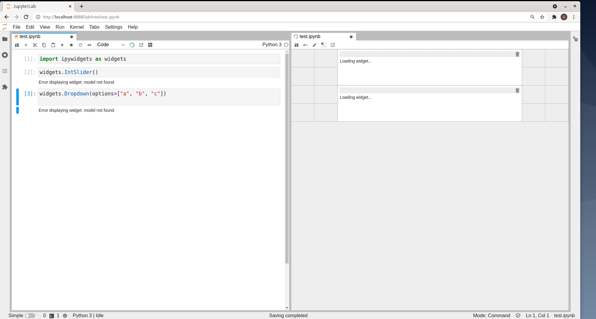 Error displaying widgets in Gridstack editor in Jupyter Lab · Issue #138 · voila-dashboards ...
