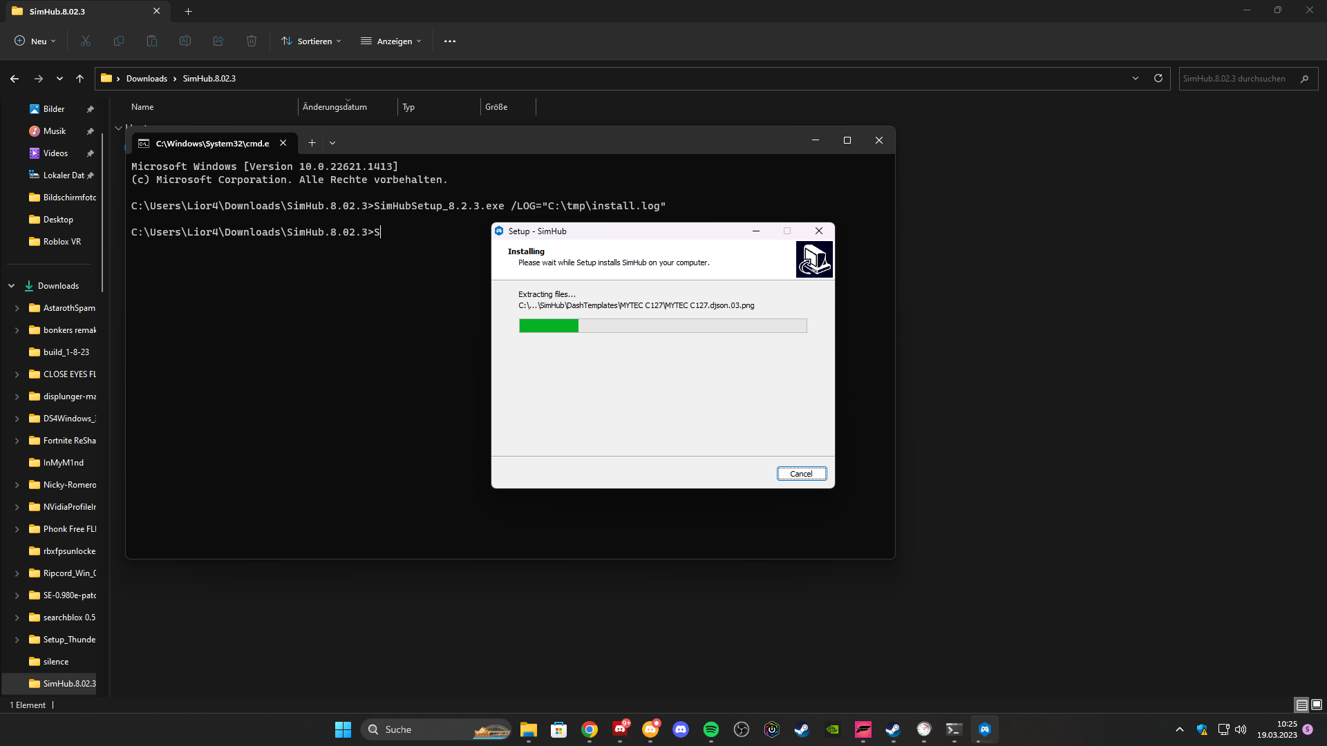 SimHub Setup not working · Issue #1253 · SHWotever/SimHub · GitHub