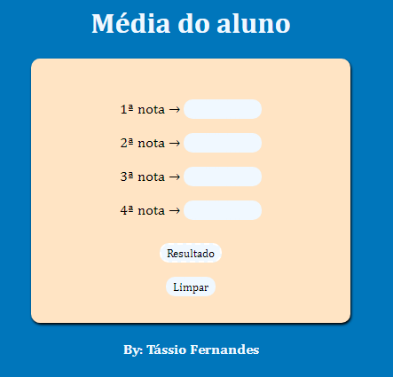 GitHub - 26Tassiofernandes/Media-do-aluno: Um programa que calcula a média do aluno e mostra ...