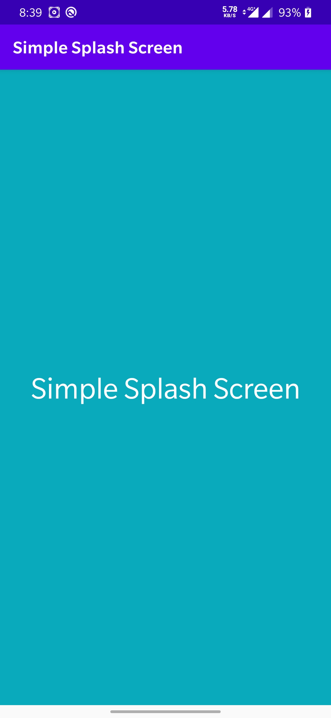 GitHub - SahilKhambe/Simple-Splash-Screen