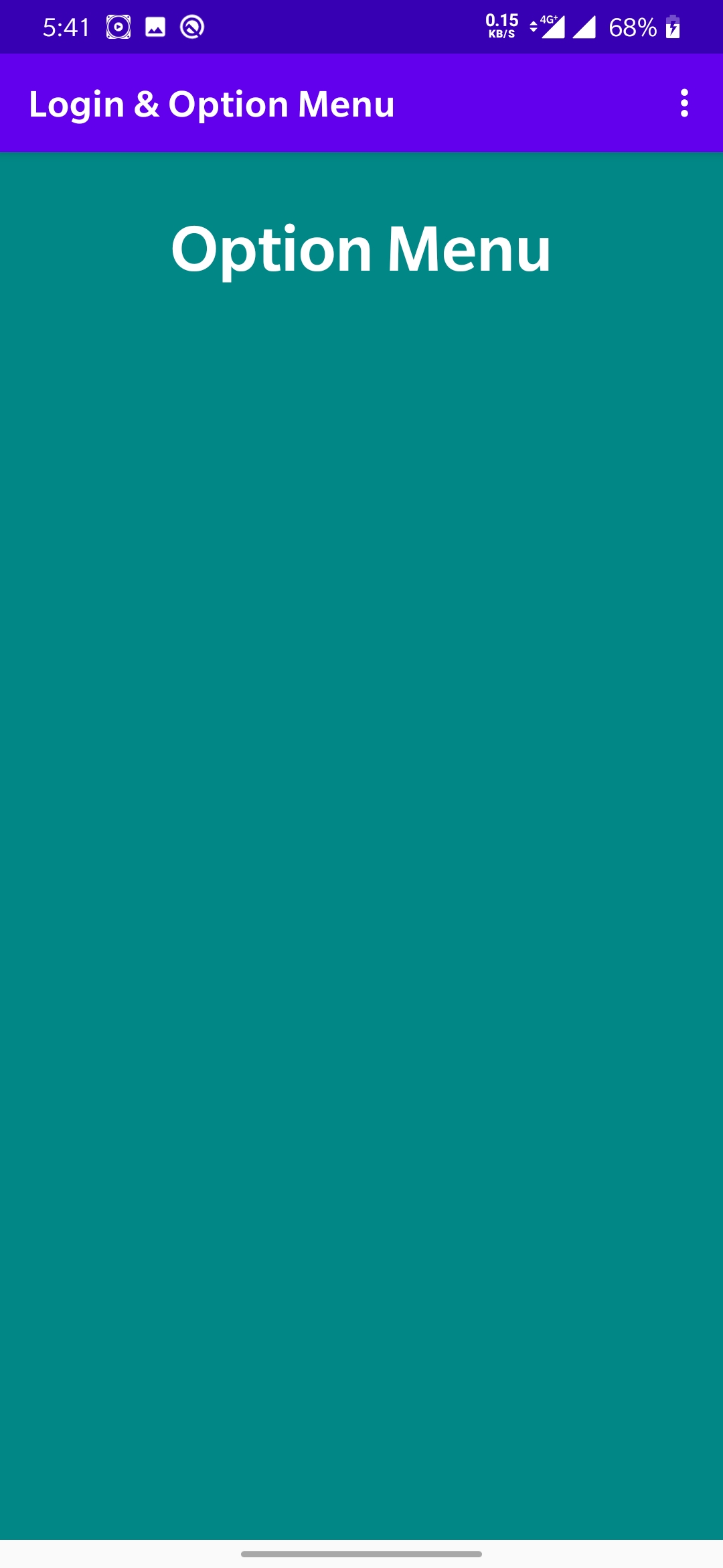 GitHub - SahilKhambe/Login-Page-and-Option-Menu