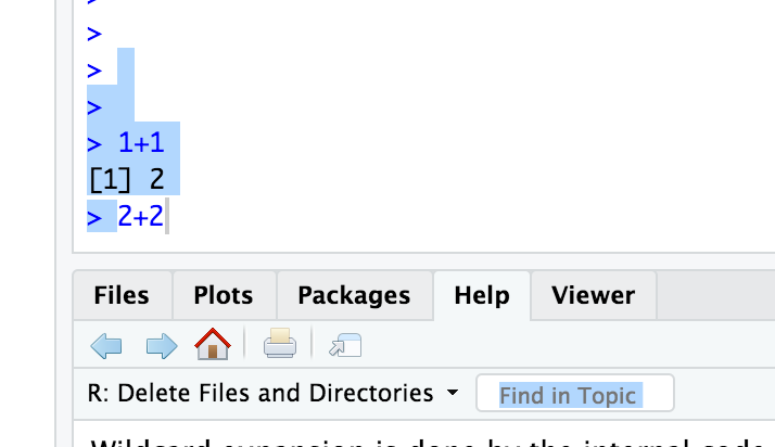 Can't select bottom line of text in console if selection started above · Issue #2416 · rstudio ...