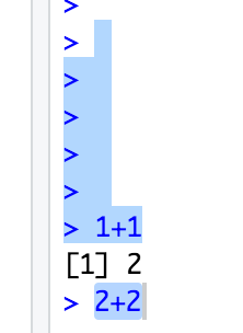 Can't select bottom line of text in console if selection started above · Issue #2416 · rstudio ...