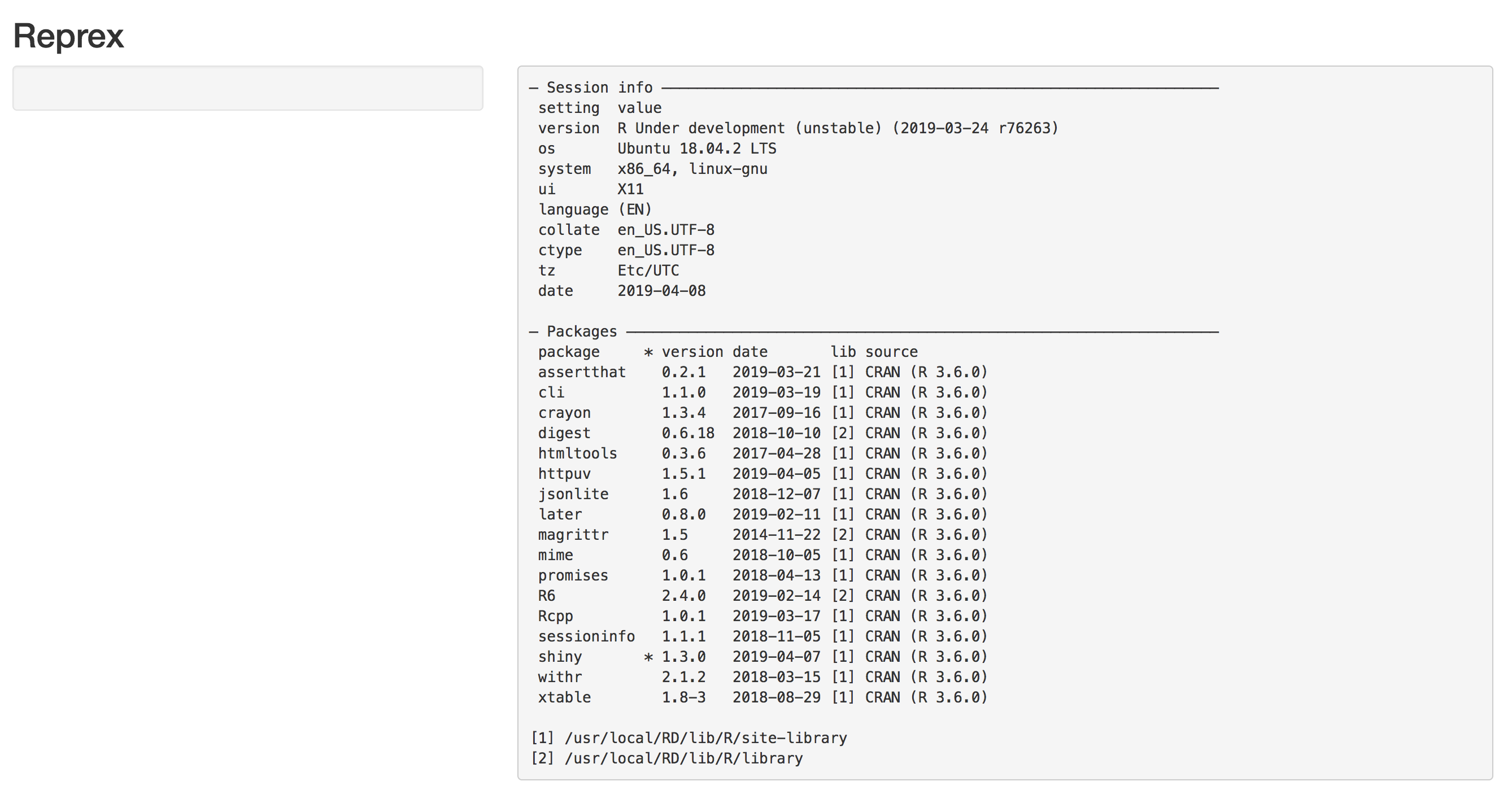 Shiny apps not rendering after updated to v1.3.0 · Issue #2372 ...