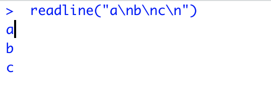 Cursor is in wrong place when readline() prompt has multiple lines ...
