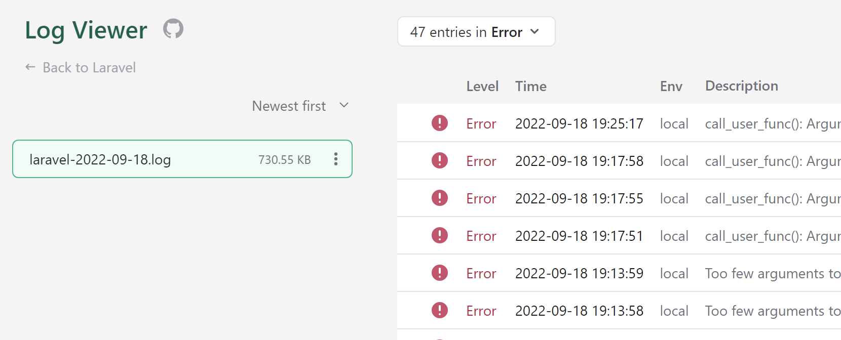 Exception when parsing some logs · Issue #109 · opcodesio/log-viewer · GitHub