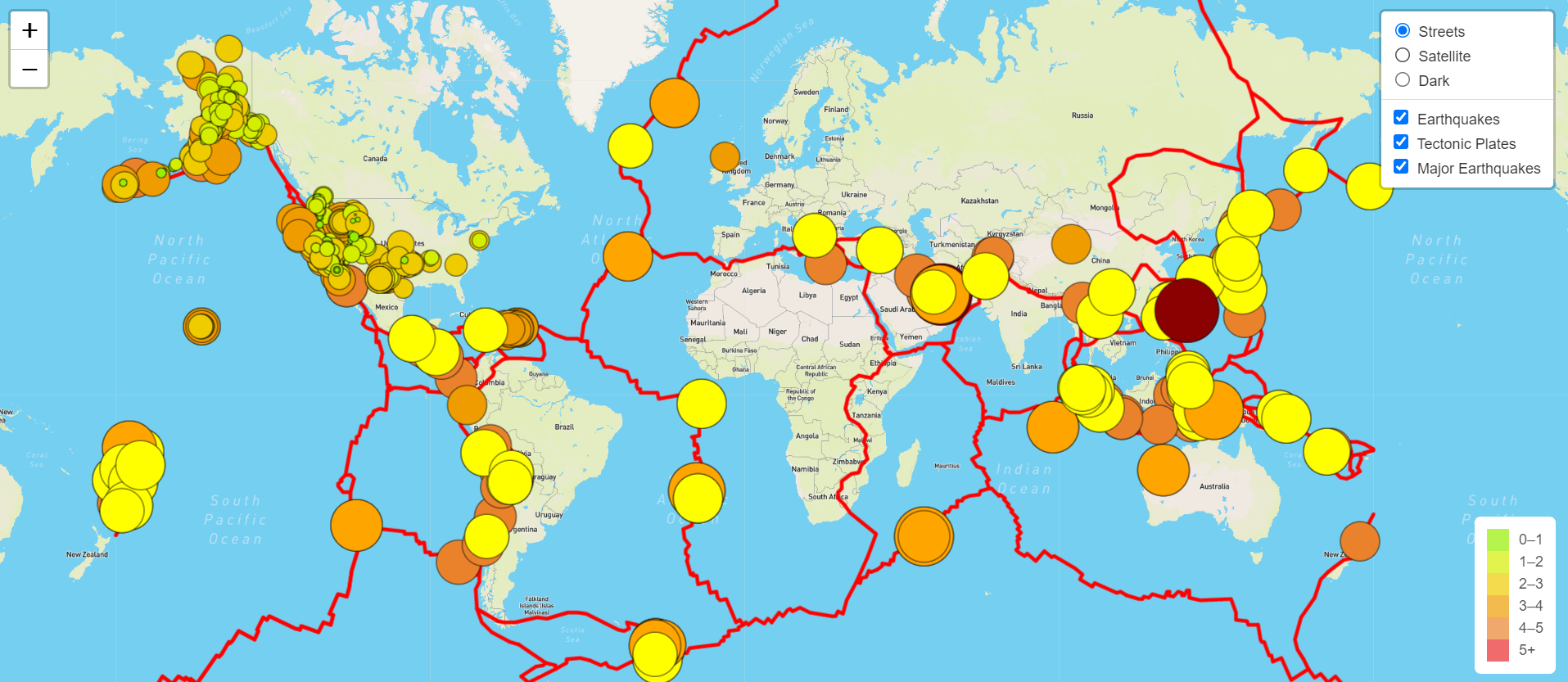 GitHub - Shantanu88-code/Mapping_Earthquakes: Using Pandas, D3 library, plotly, plotted ...