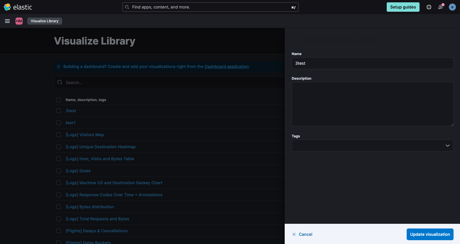 [Visualize] Dark mode not applying to "Visualization details" flyout · Issue #151040 · elastic ...