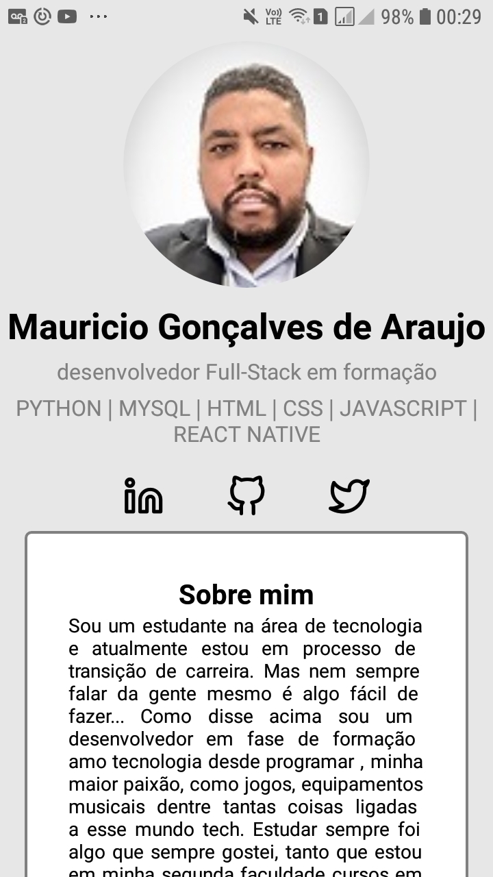 GitHub - mjkaraujo/appCurriculo_com_ReactNative