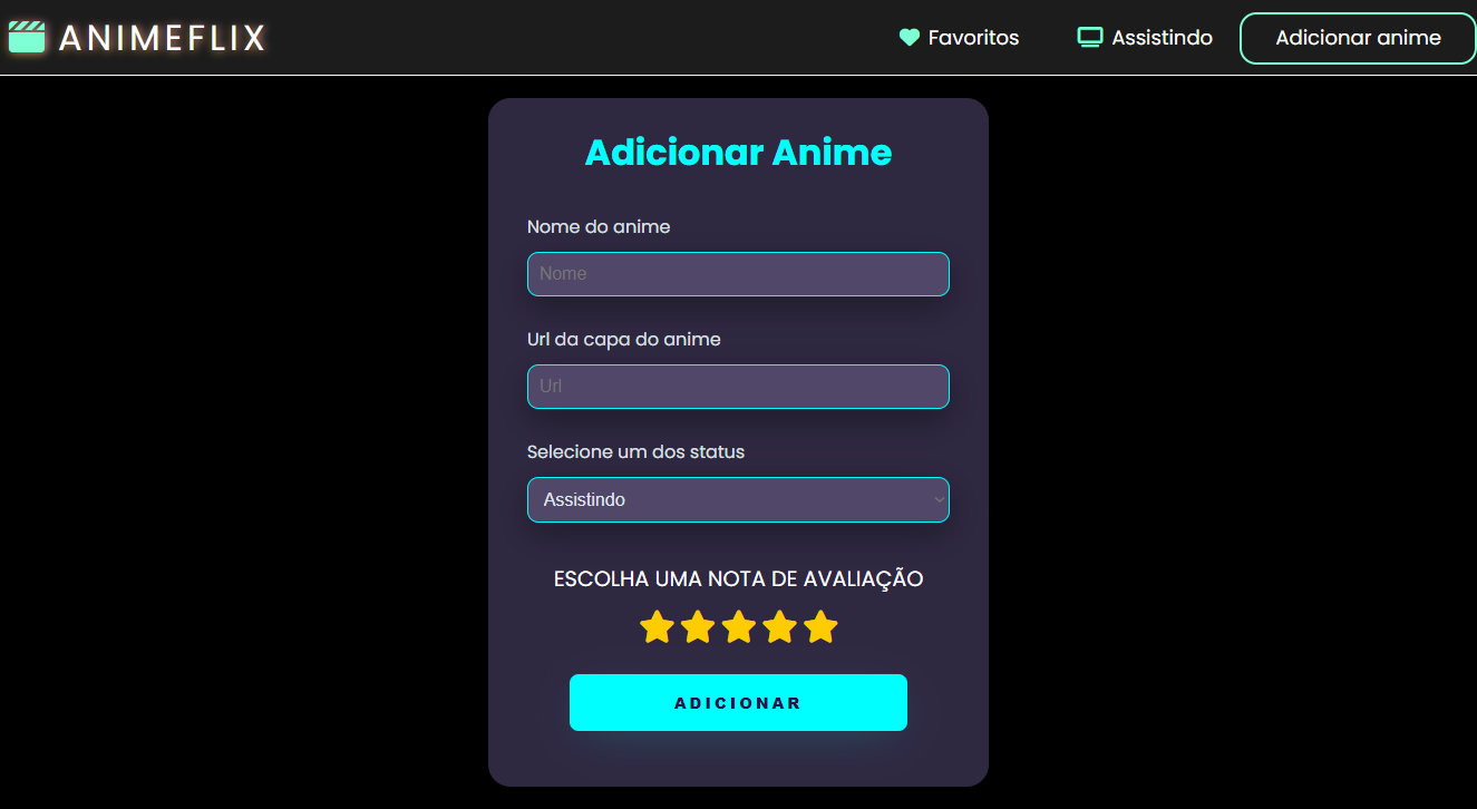 GitHub - Emmanuelly-Silva/AnimeFlix