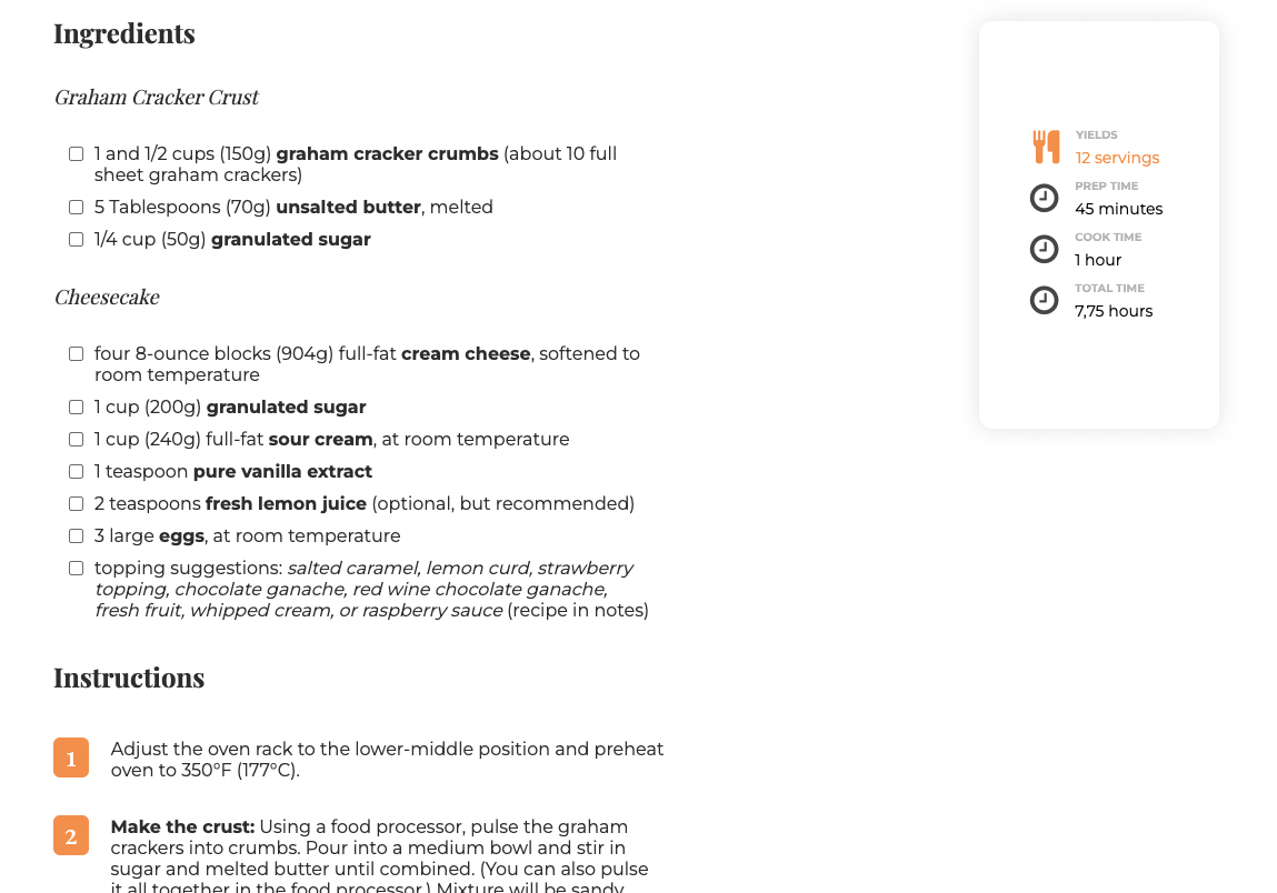GitHub - fleurcodes/recipe-page: Solution to recipe-page challenge from devchallenges.io
