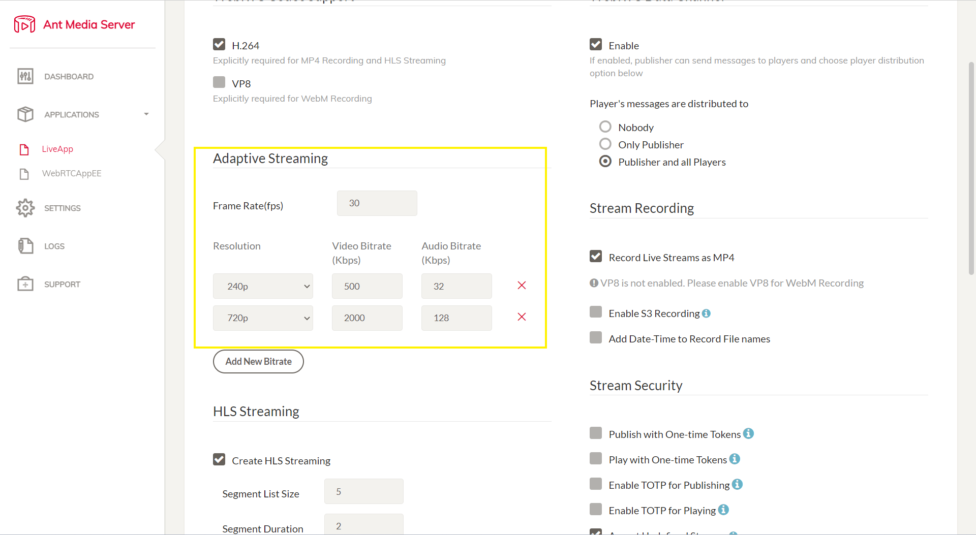 Recording of the output of an asynchronous filter when adaptive ...