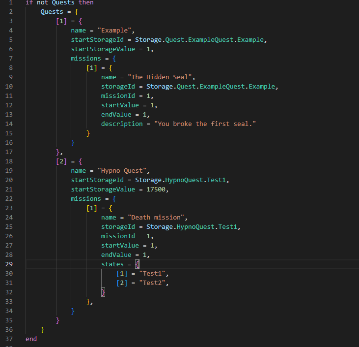 Quest Log not working · Issue #508 · opentibiabr/canary · GitHub
