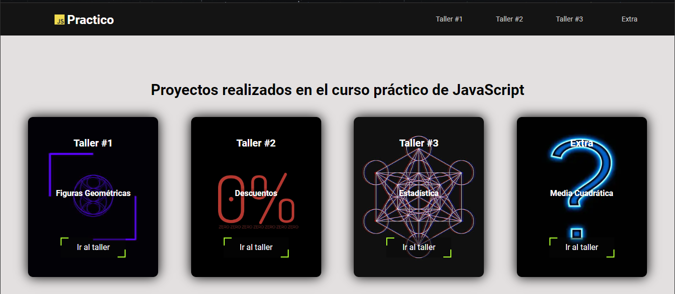 GitHub - Anghy73/Platzi-JS-Practico: Repository with the content of the js practical course