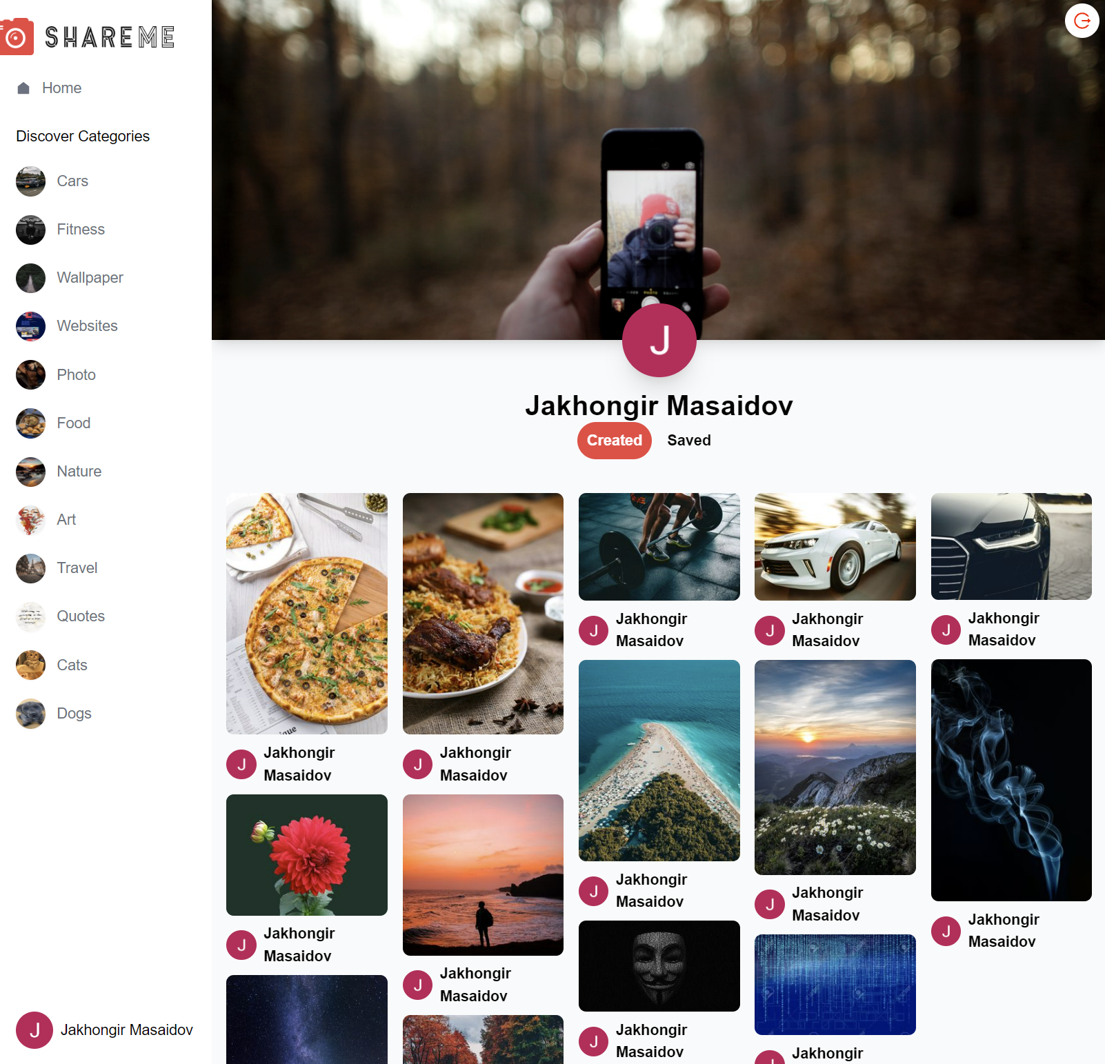 GitHub - jaxon330/shareme_frontend