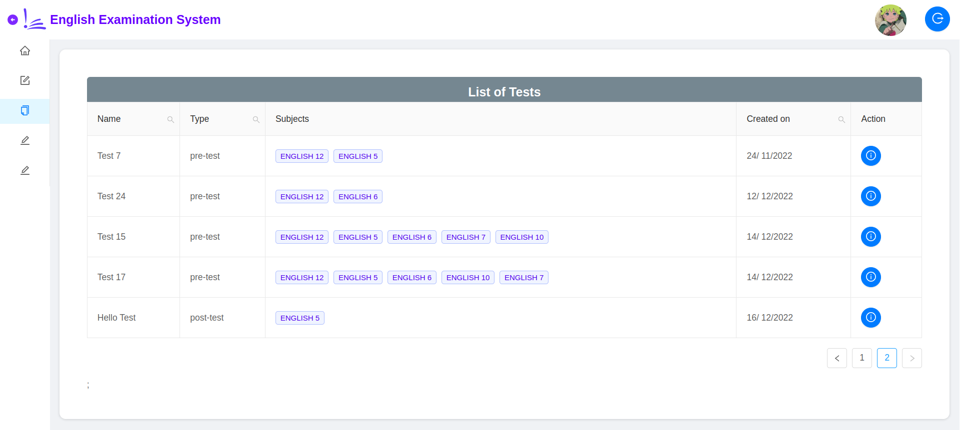 GitHub - huycse31501/CSE_CO3105_English-Examination-System: An English Examination System (using ...