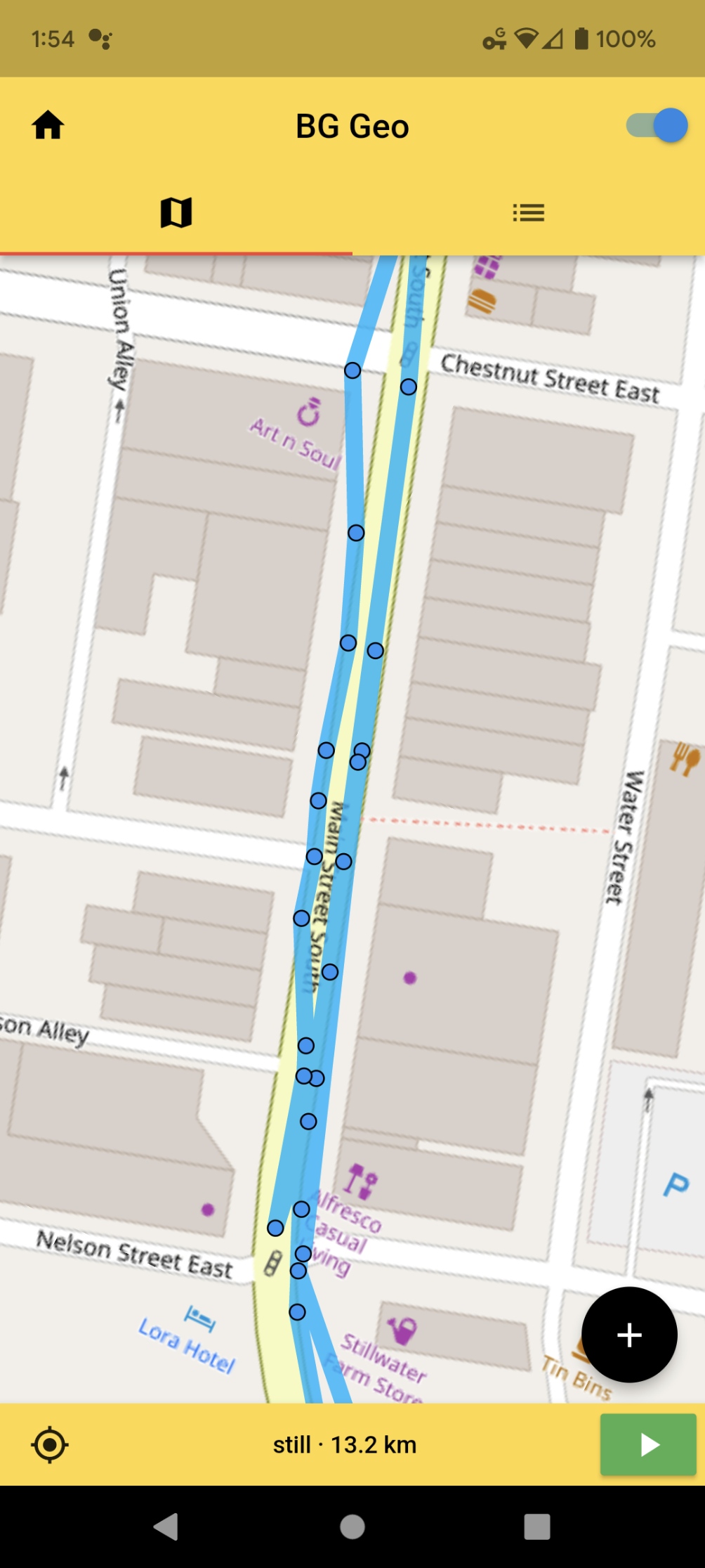 New phone, location bounces around · Issue #889 · transistorsoft/flutter_background_geolocation ...