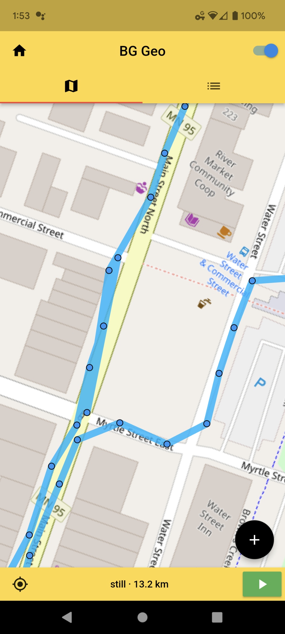 New phone, location bounces around · Issue #889 · transistorsoft/flutter_background_geolocation ...