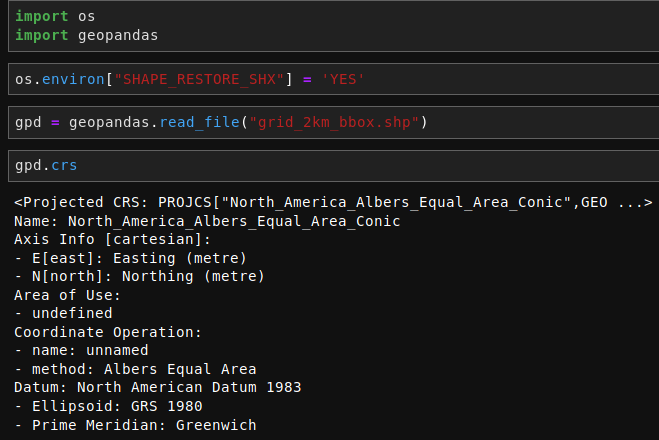 Invalid Projection EPSG:102008 · Issue #943 · geopandas/geopandas · GitHub