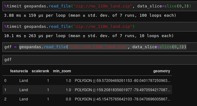 Lazy Loading Dataframes · Issue #1157 · geopandas/geopandas · GitHub
