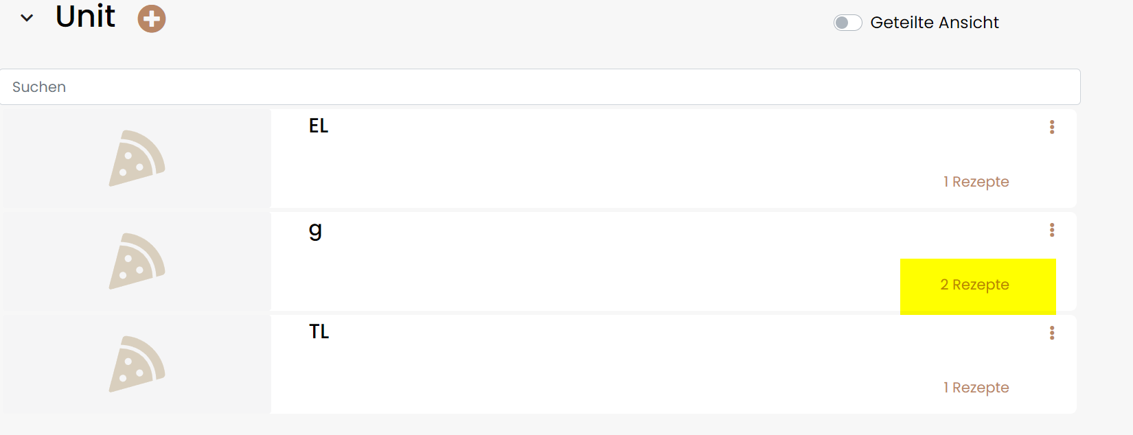 Incorrect counting of recipes per units · Issue #1341 · TandoorRecipes ...