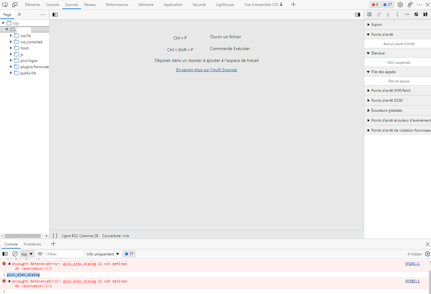Impossible to create/modifiy question with formcreator 2.13.4 (glpi 10.0.3) · Issue #3199 ...