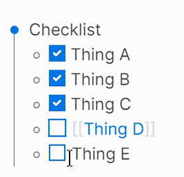 Checklist Issue · Issue #6131 · logseq/logseq · GitHub