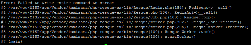 Problem with workers · Issue #7548 · MISP/MISP · GitHub