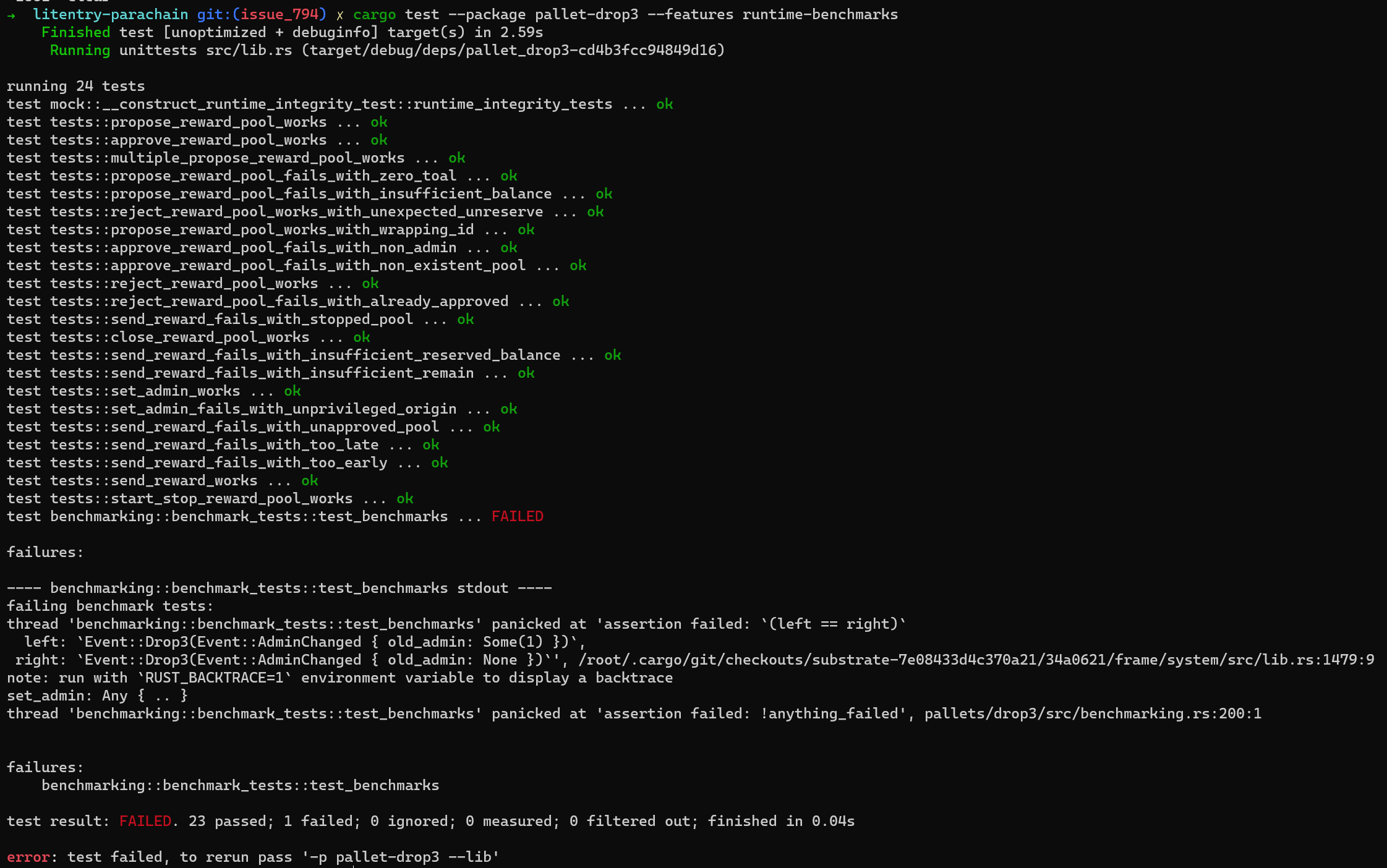 Research the differences between running benchmark code with different ...