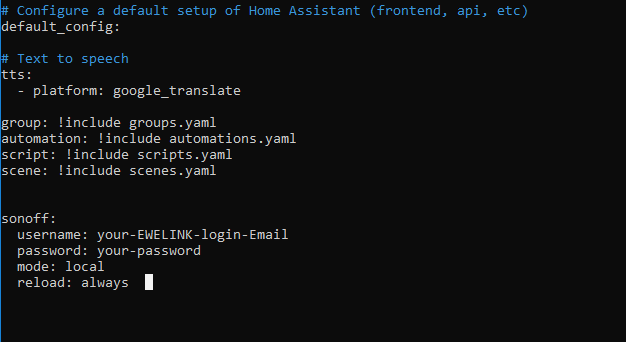 GitHub - techkujaku/add-sonoff-to-home-assistant: Tutorial on how to ...