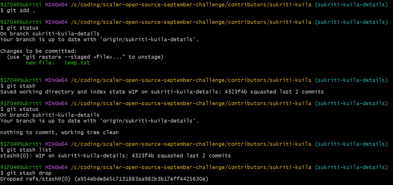 Challenge #1 - #29 : Sukriti Kuila · Issue #164 · scaleracademy/scaler-open-source-september ...
