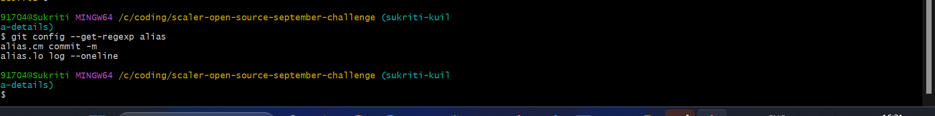 Challenge #1 - #29 : Sukriti Kuila · Issue #164 · scaleracademy/scaler-open-source-september ...