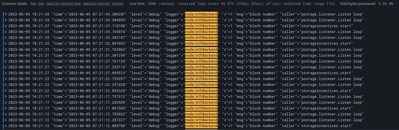 Excessive number of chain RPC calls · Issue #4131 · ethersphere/bee · GitHub