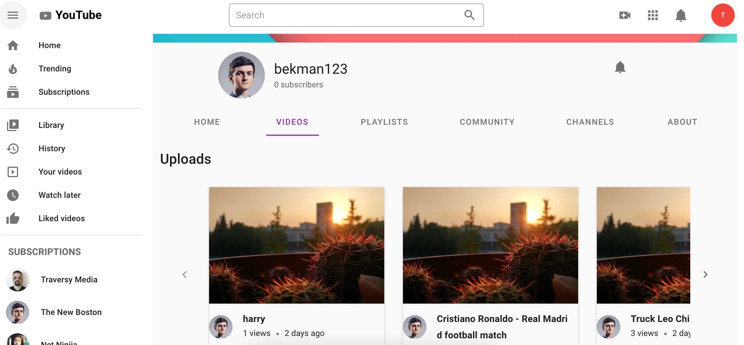 Github Erenbekman Clone Youtube Clone