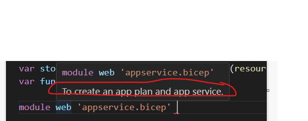 Short Description Should Be Added To Bicep Files In Core · Issue 2466 · Azureazure Dev · Github 3183