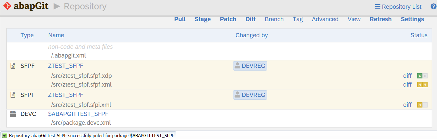 Sfpf Pull Doesn T Work · Issue 5961 · Abapgit Abapgit · Github