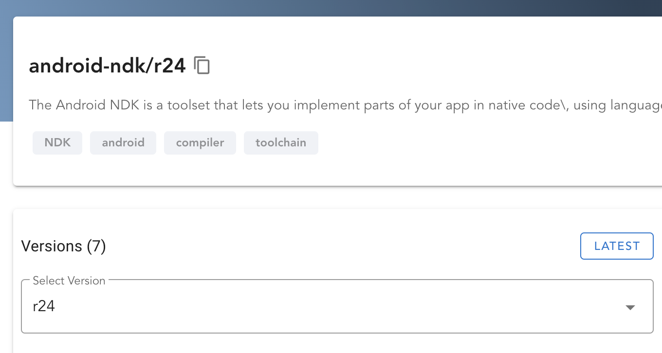 Android NDK with Apple Silicon · Issue #9961 · conan-io/conan-center-index · GitHub