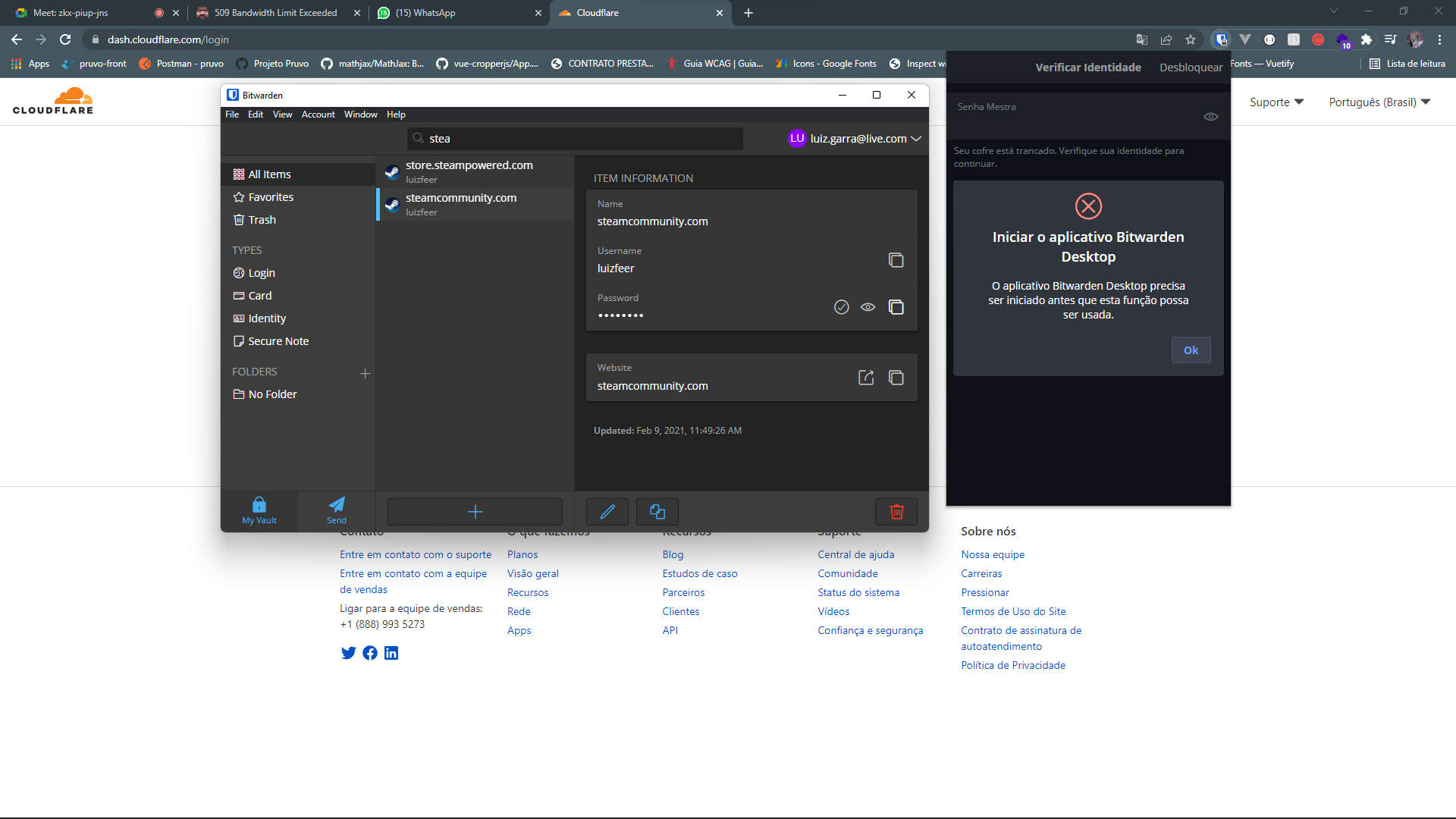Windows Hello Not Working with Browser Integration · Issue #2351 · bitwarden/clients · GitHub