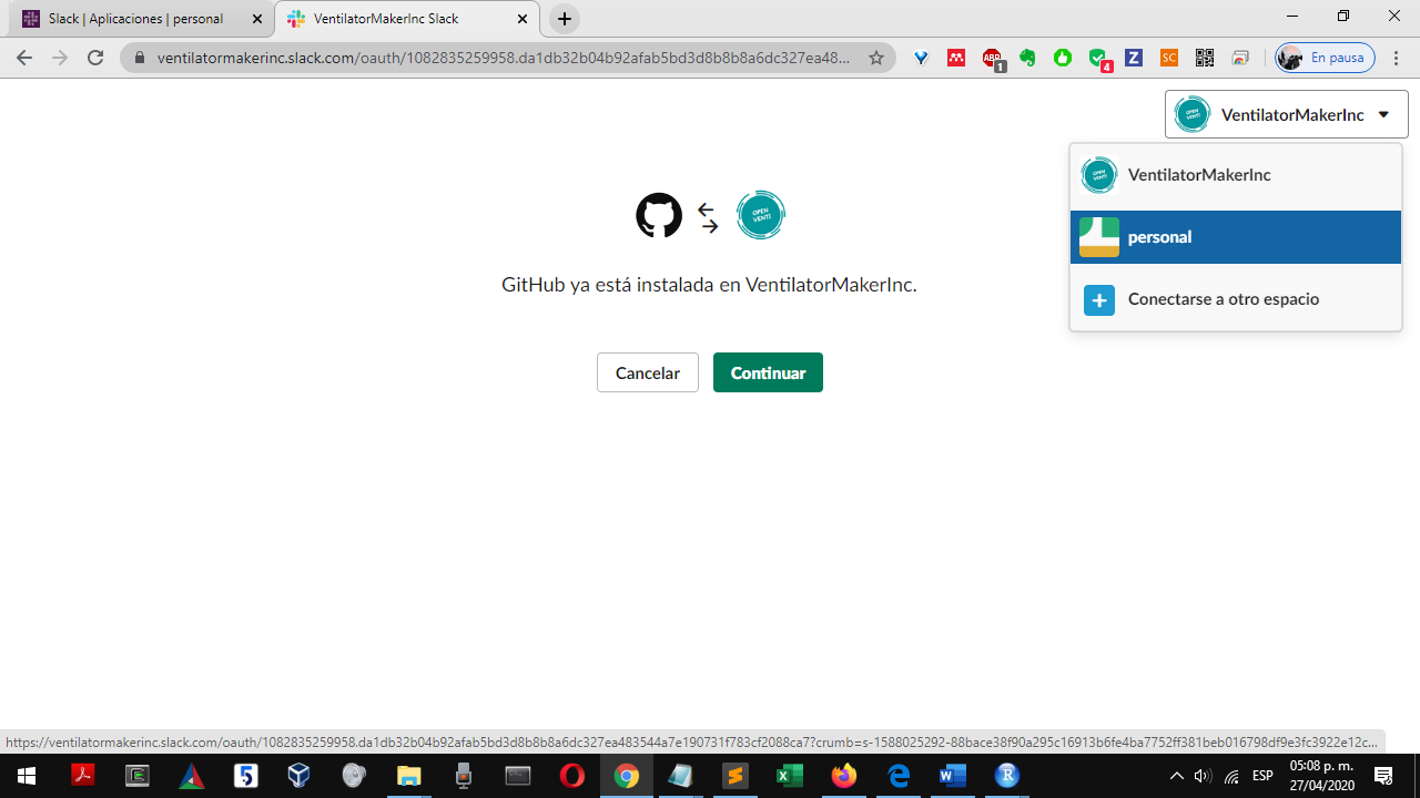 Bug Github Is Not A Valid Command With Github Integration Installed In Old Version Of Slack