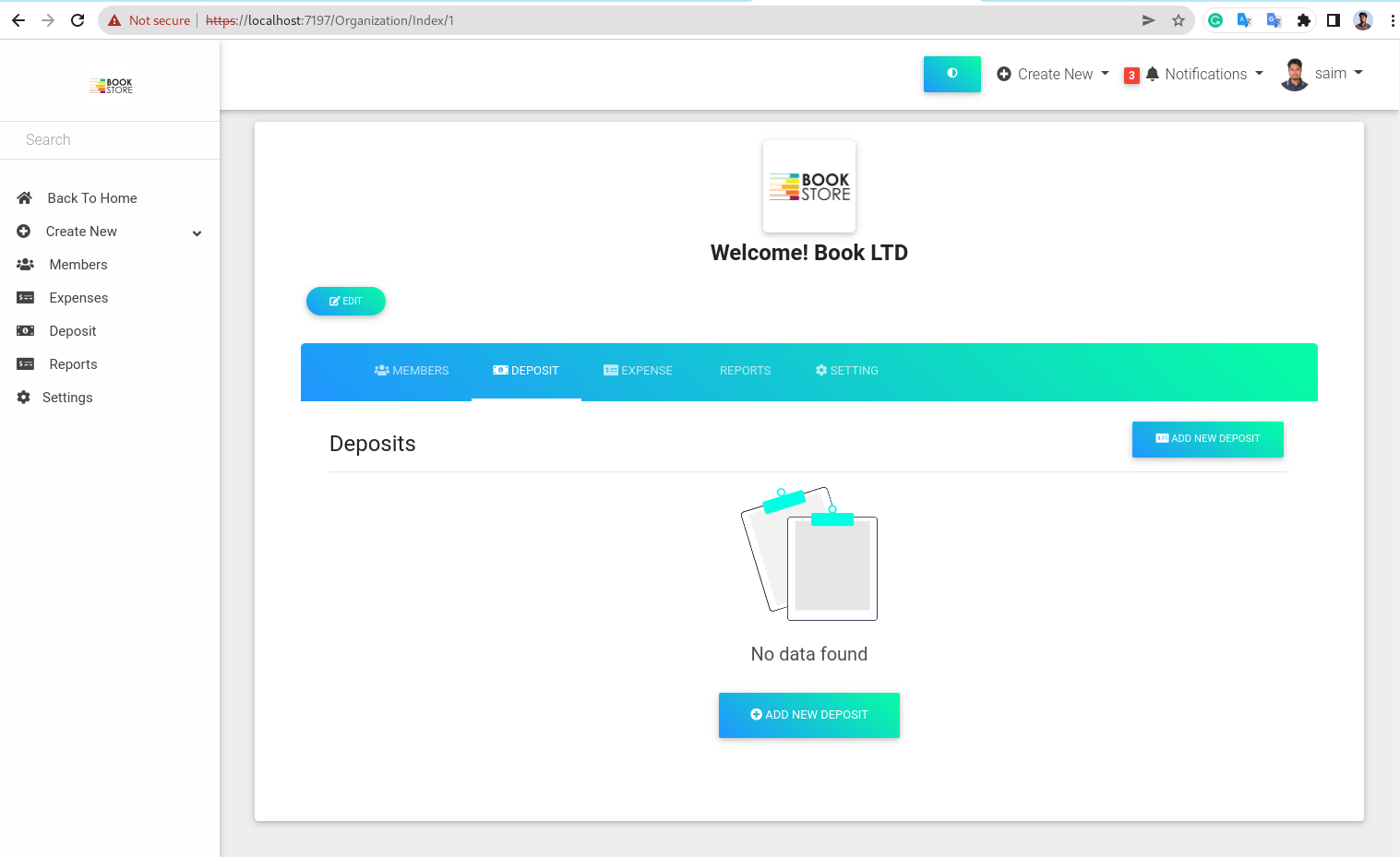 GitHub - saim-sahabir/ELM: Expense List Maker