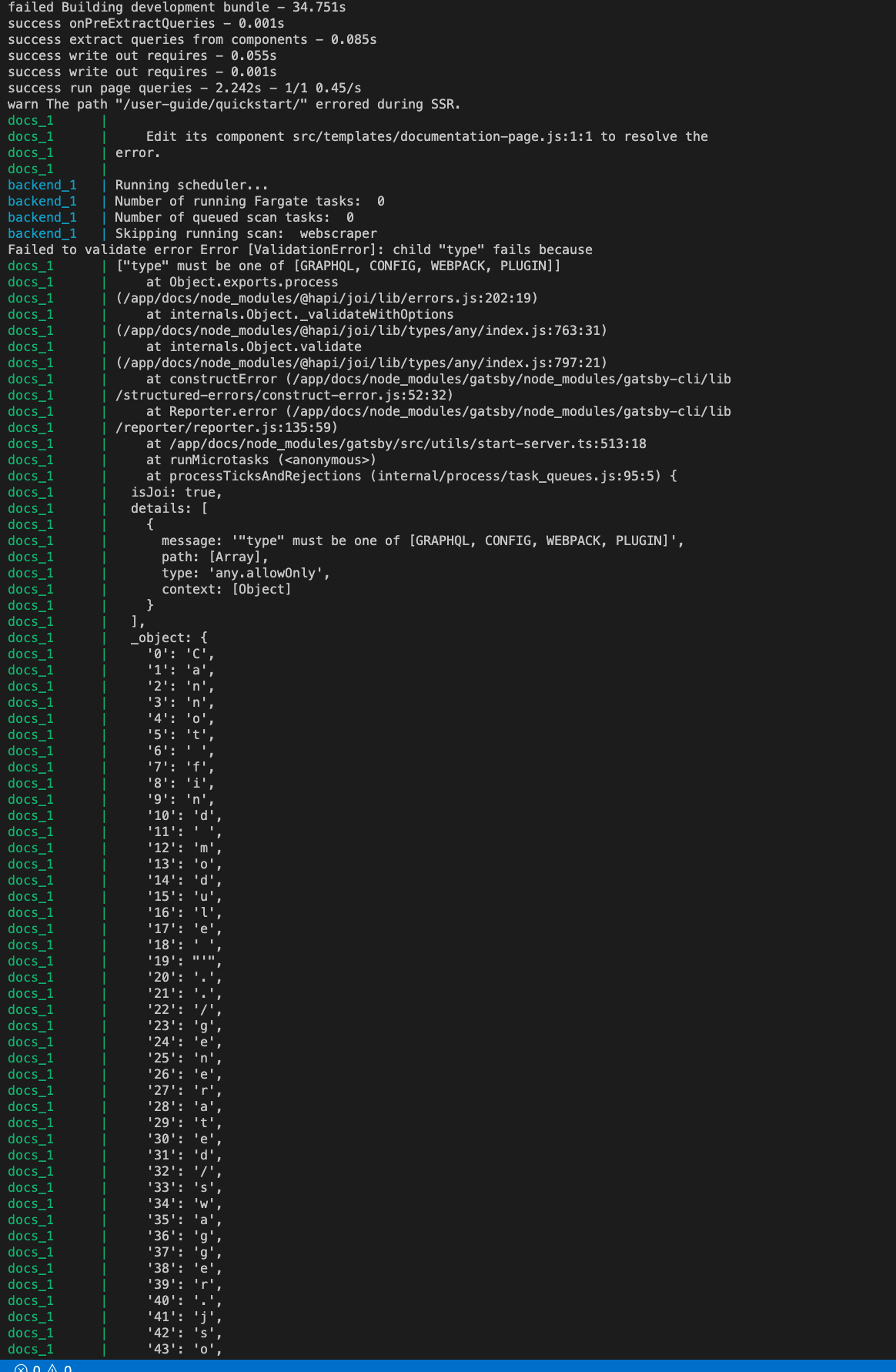 Localhost:4000 fails to load Correctly · Issue #1338 · cisagov ...