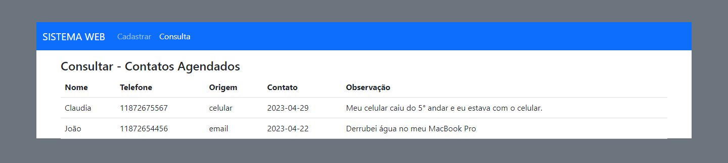 GitHub - JoaoEnrique/projetoweb_laravel: CRUD com Laravel