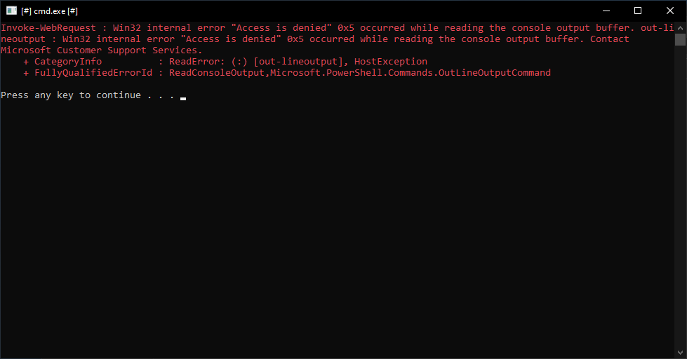 SpotX batch file doesn't run sandboxed · Issue #3352 · sandboxie-plus/Sandboxie · GitHub