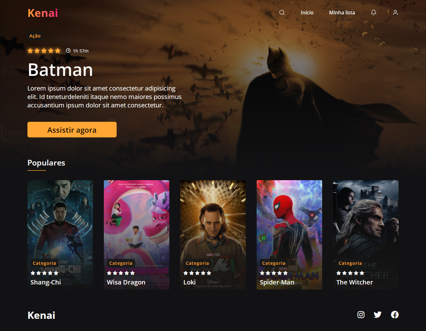 GitHub - RyannBenjamim/Streaming-Landing-Page