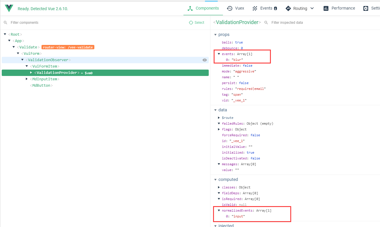 How to change validation events with validation provider? · Issue #1878 · logaretm/vee-validate ...