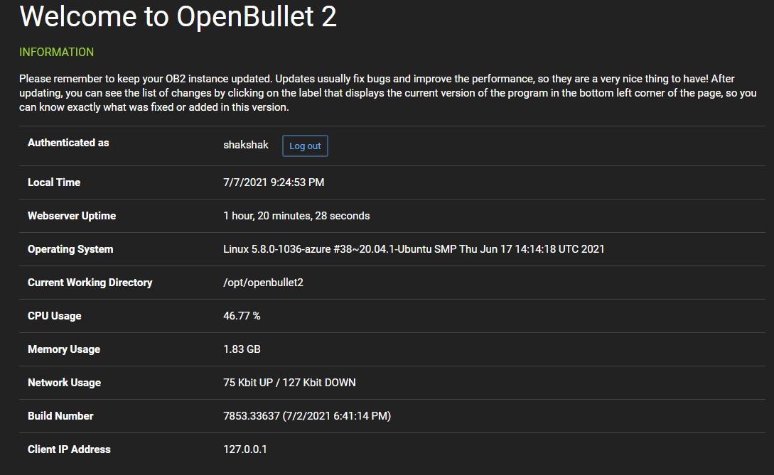 high CPU usage even after the job is finished[BUG] · Issue #341 · openbullet/OpenBullet2 · GitHub