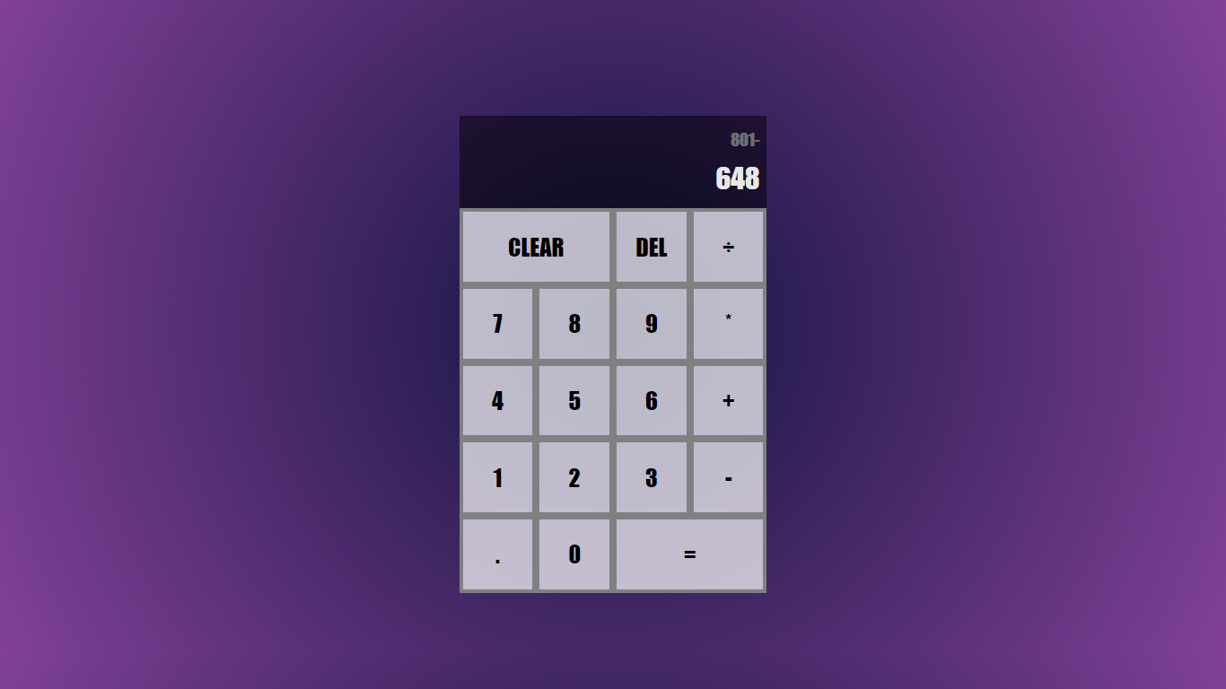 GitHub - YuriWeber/Calculadora